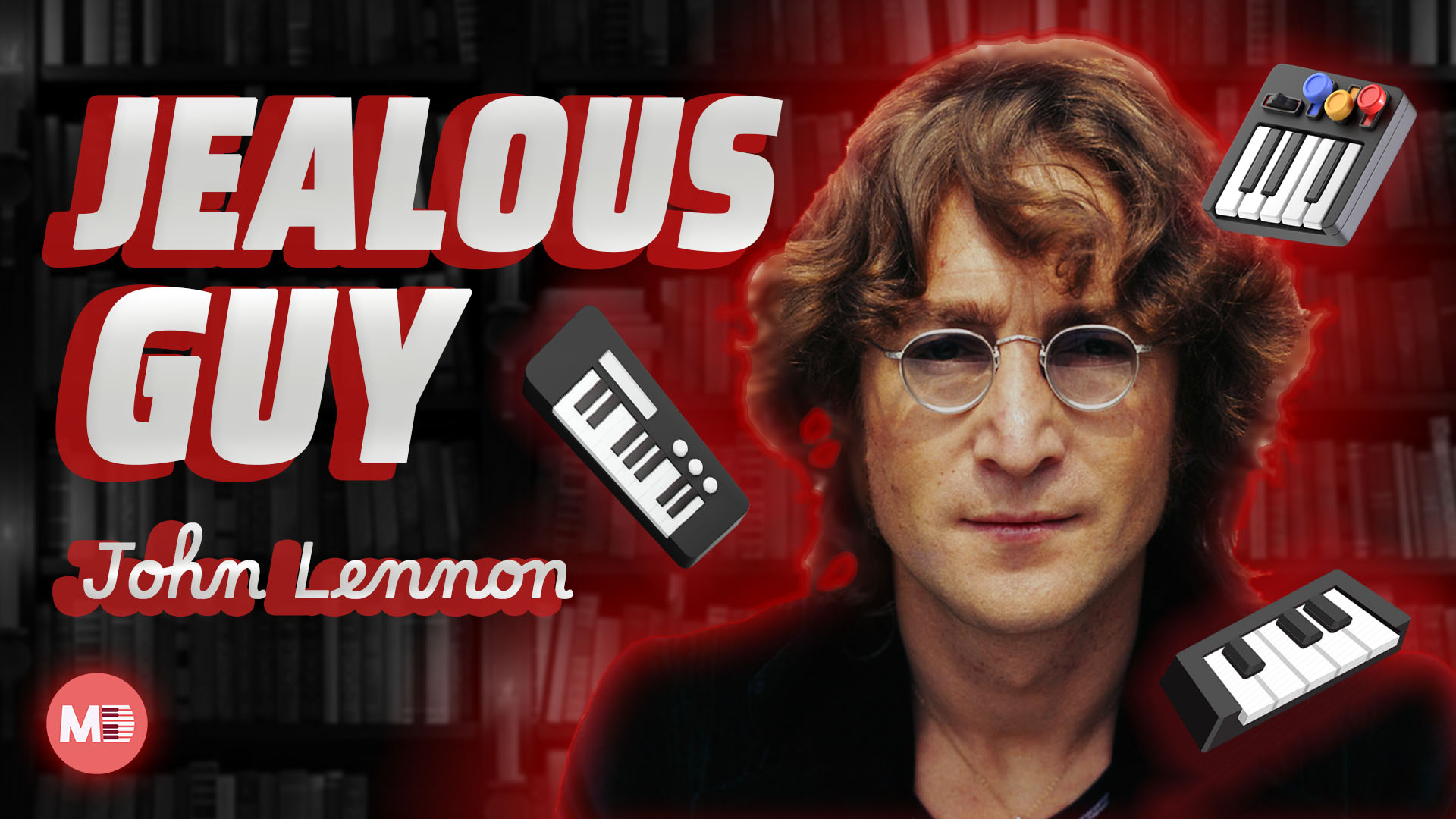 John Lennon - Jealous Guy (Partitura) - maurobrunettimusica.com
